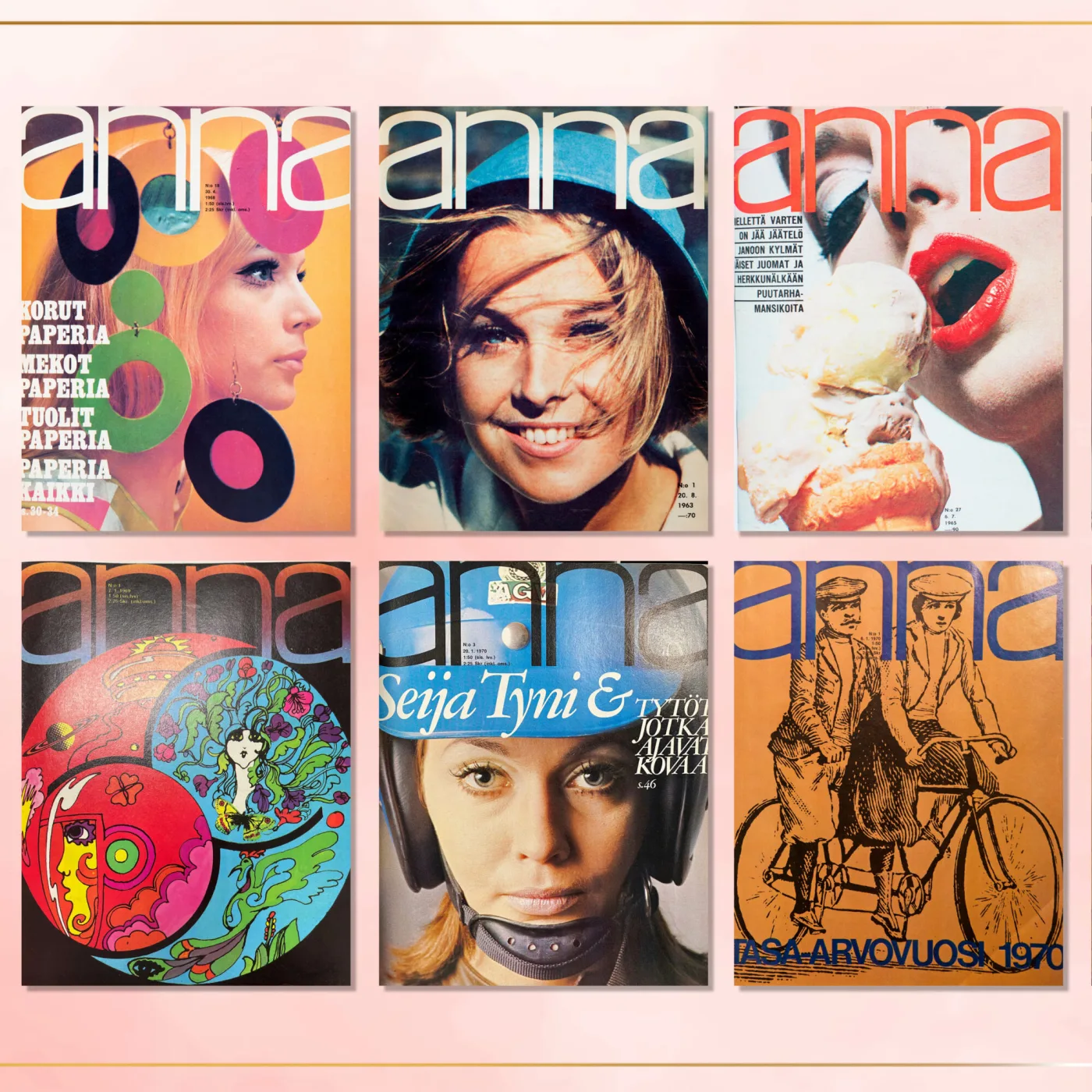Anna-magazine 60 years exhibition - Finlandia-talo